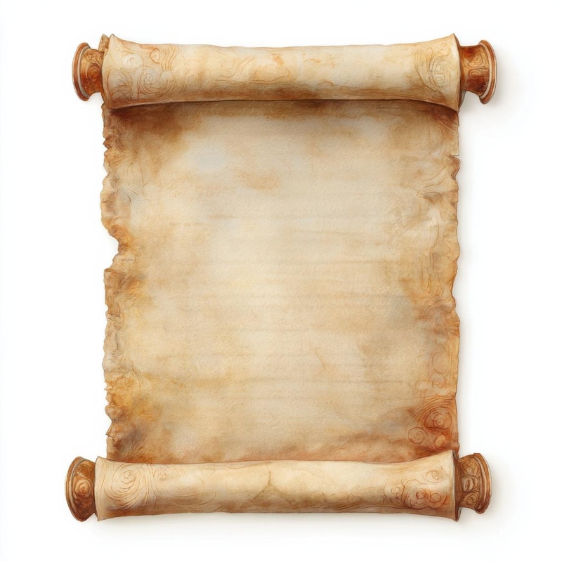 Medieval Parchment Scroll - Etsy