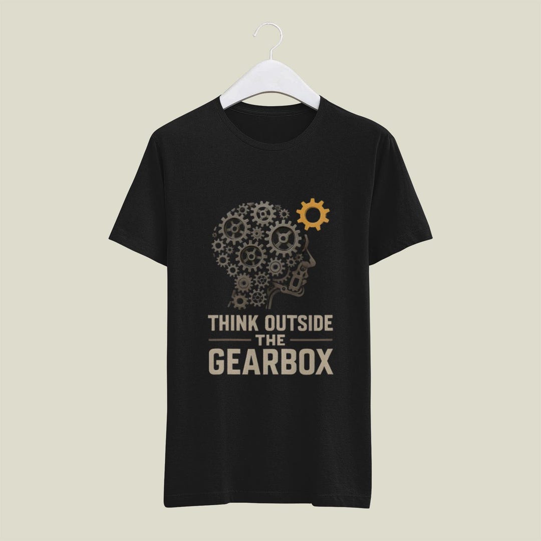 Gearbox Psychology Cotton Tee: Creative Thinking Unisex Top - Etsy