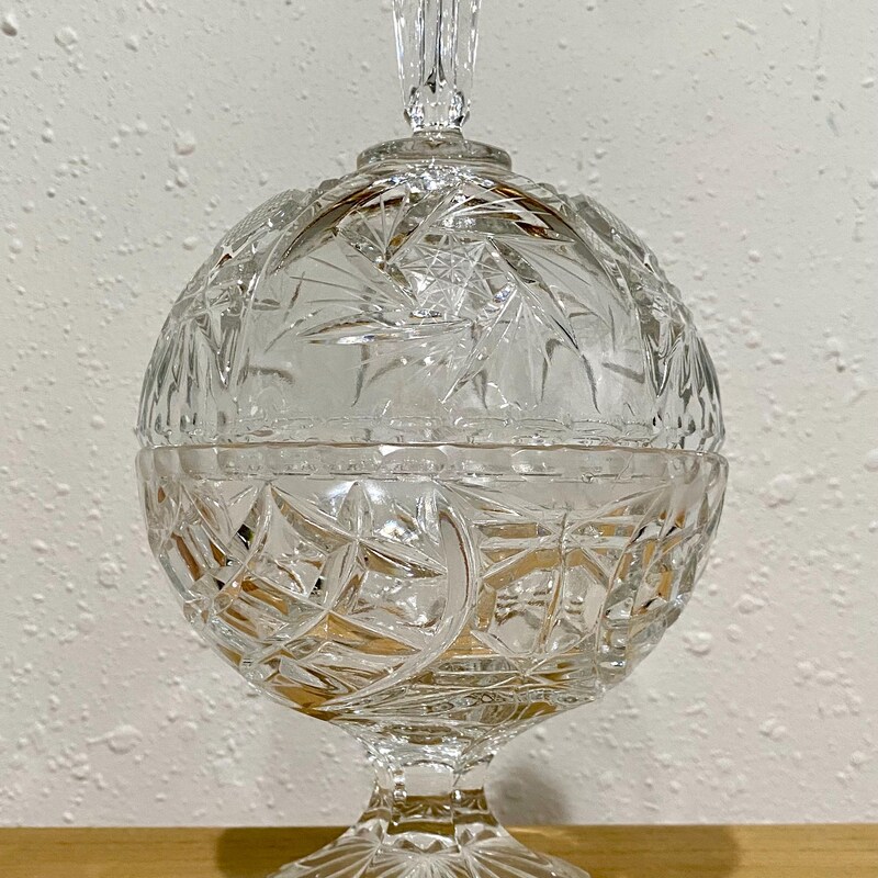 Crystal Candy Dish - Etsy