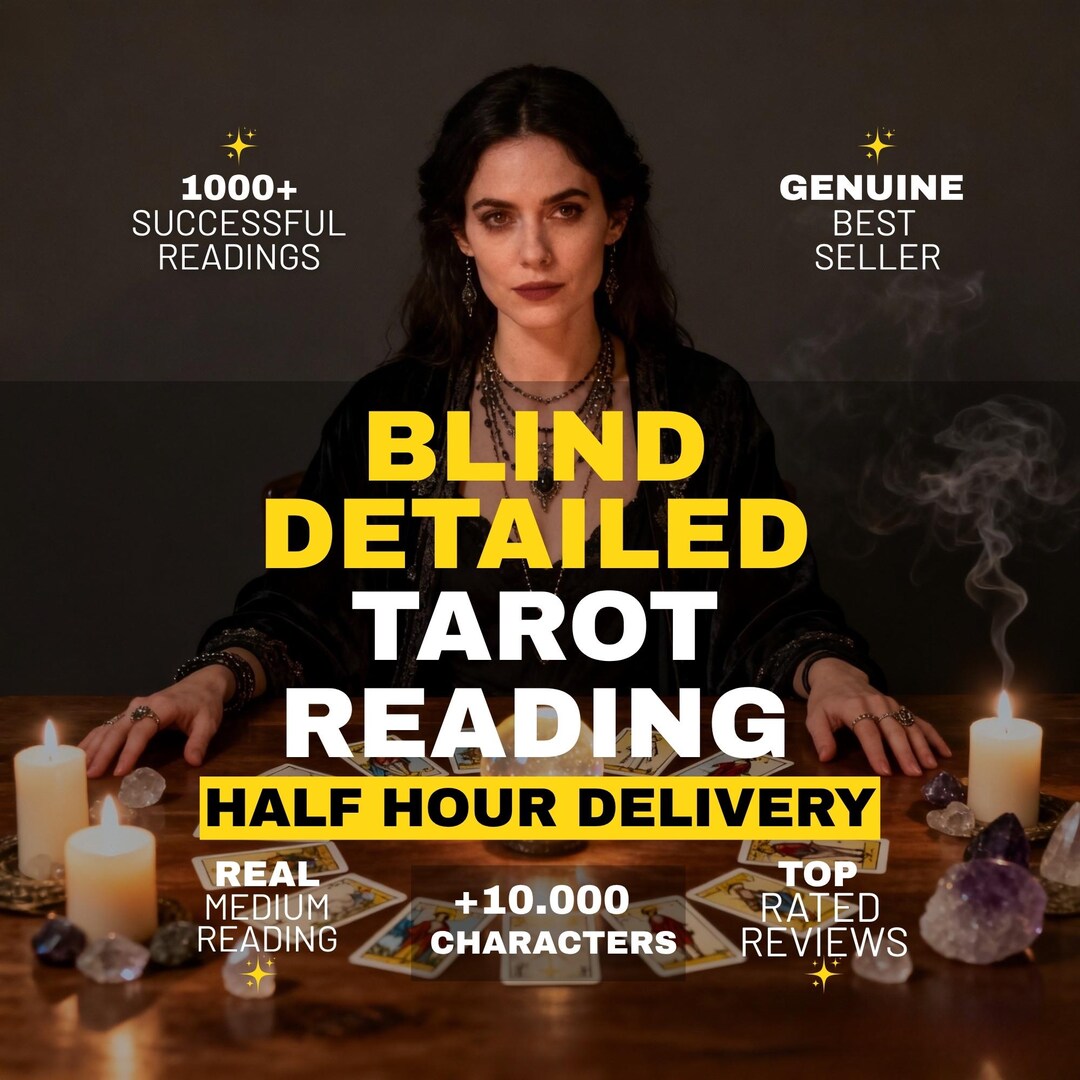 Same Hour Blind Reading Psychic, No Tools Reading , Very Detailed ...