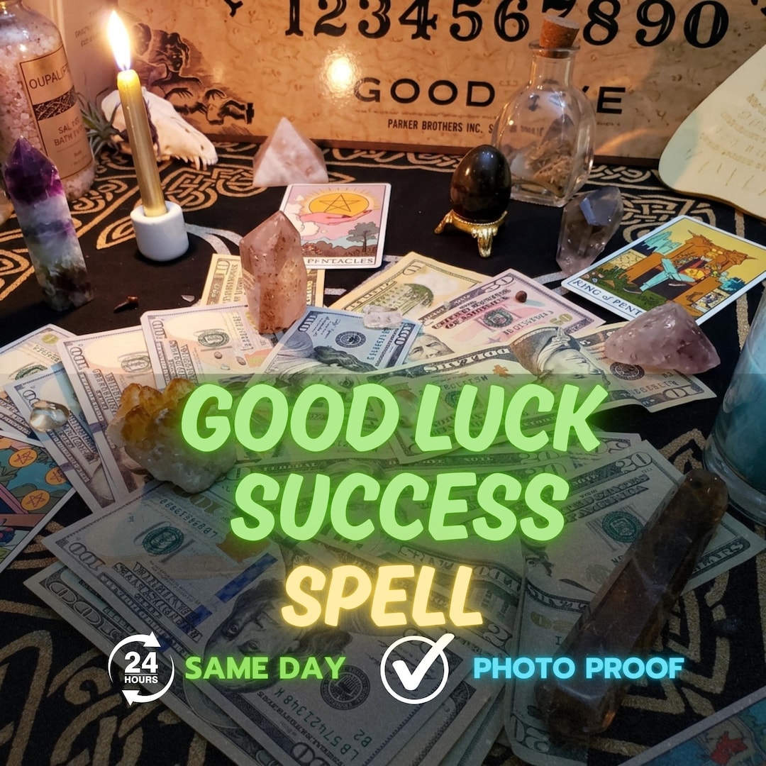 Good Luck Success Spell, SAME DAY Casting Attraction of Fame,career ...