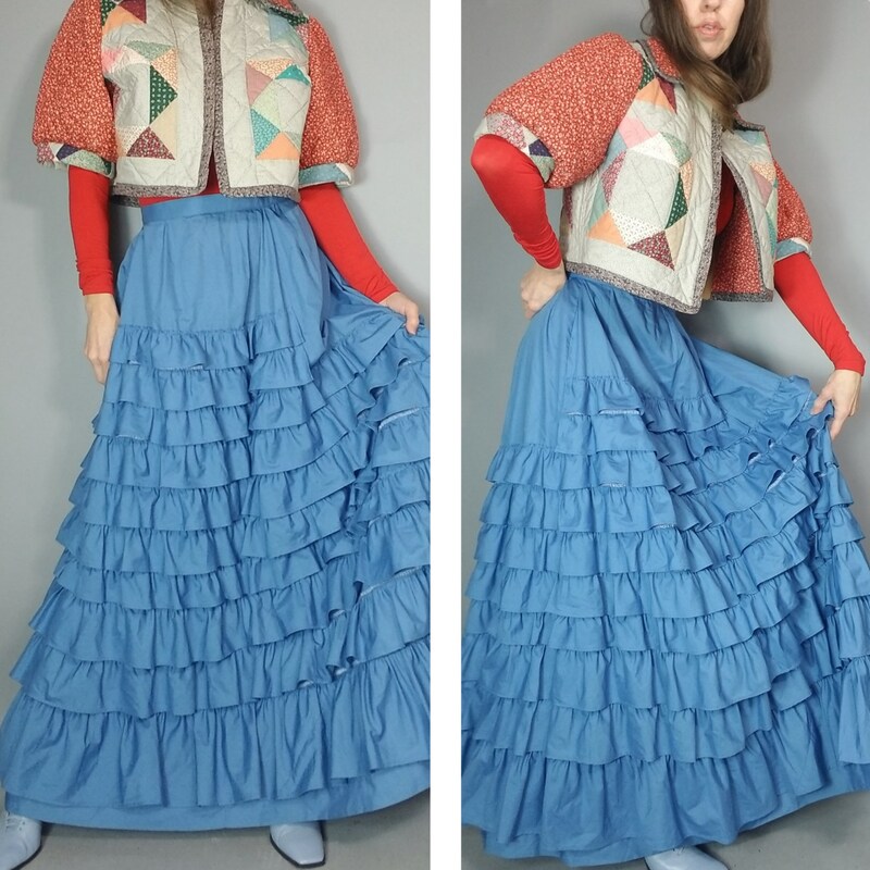 Prairie Skirt Pattern - Etsy