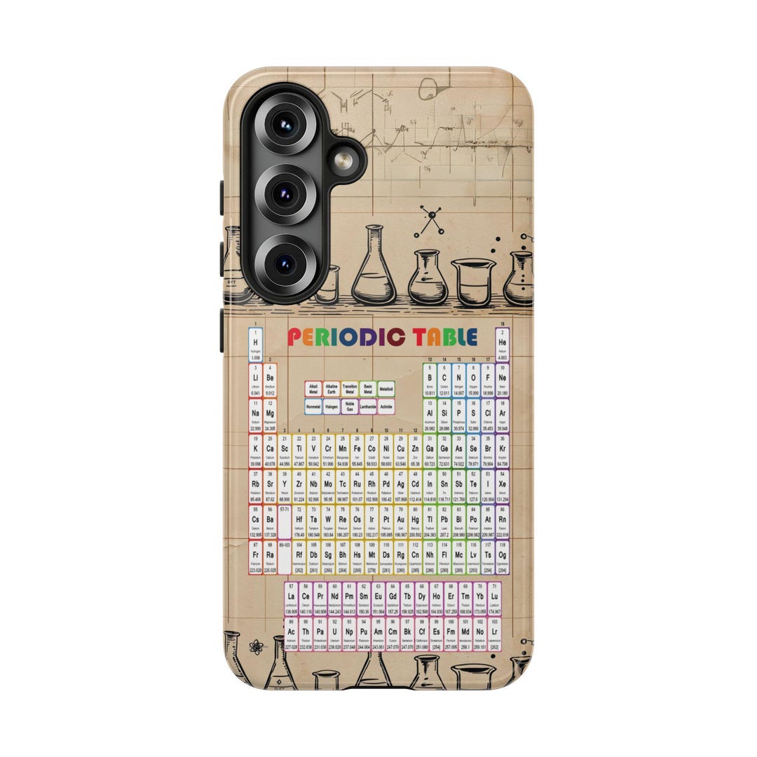 Periodic Table Chemistry Samsung Galaxy Case: Student Gift - Etsy