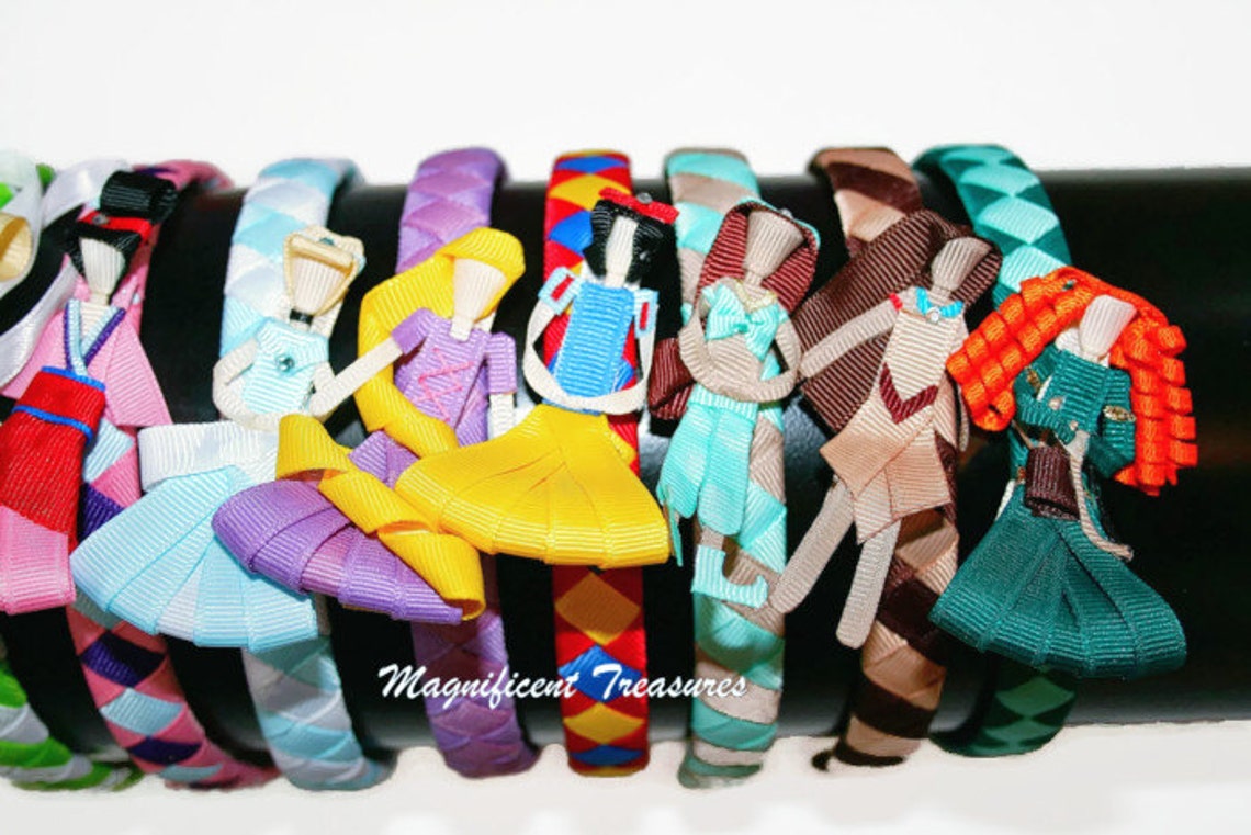 Disney Princess Hair Clip and Headband Set - Etsy