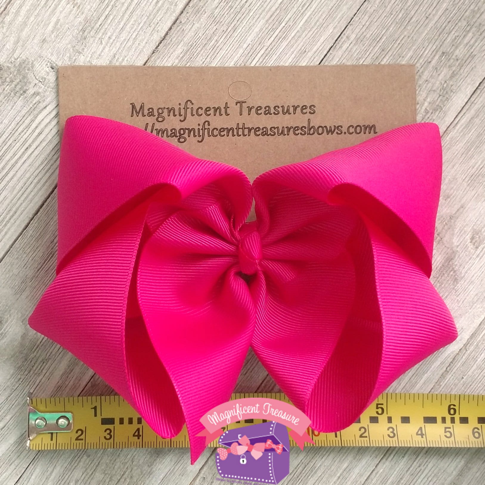 Extra Large 6 Inch Boutique Bow 2.25 Inch Ribbon Jojo - Etsy