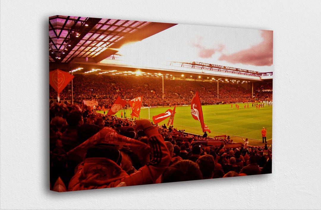 Anfield Stadium Canvas Wall Art: Liverpool Home Decor - Etsy