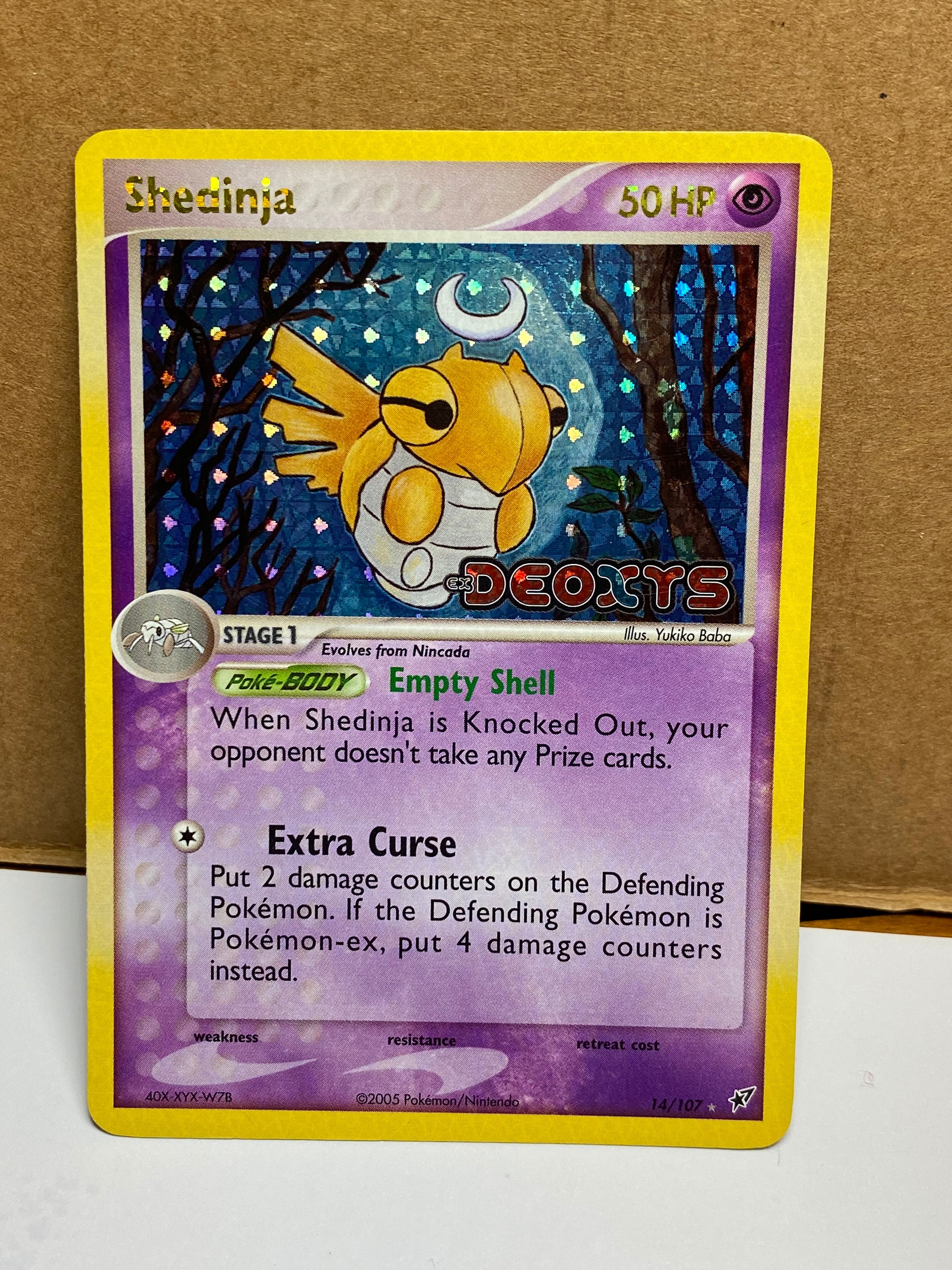 Pokemon Shedinja Card