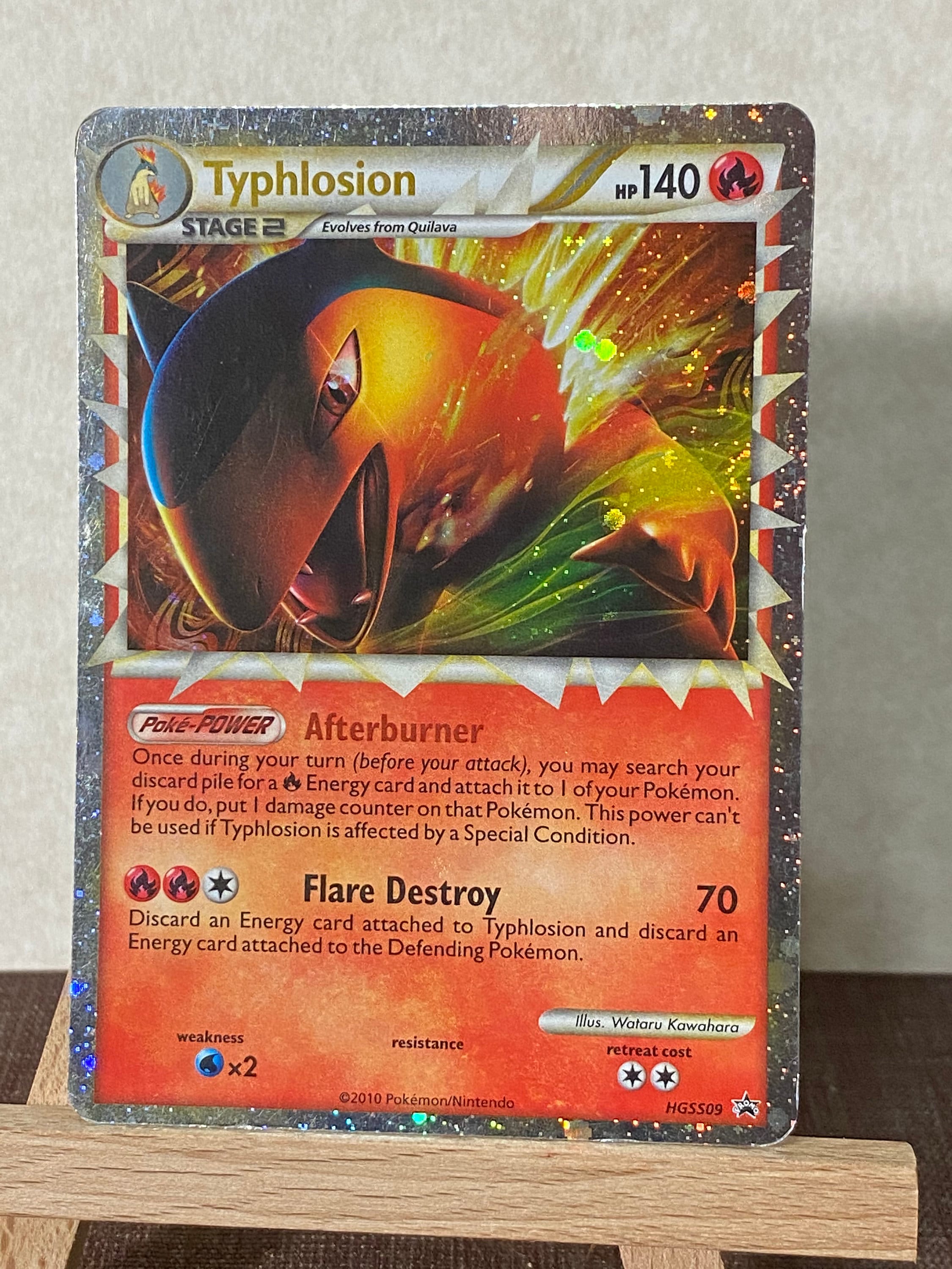Typhlosion Pokemon Card