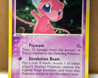Holographic Mew Card - Etsy