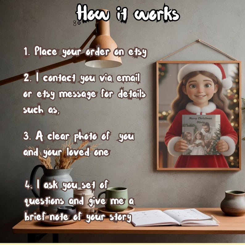 Personalized Christmas Photo Book | Holiday Family Keepsake - Etsy UK