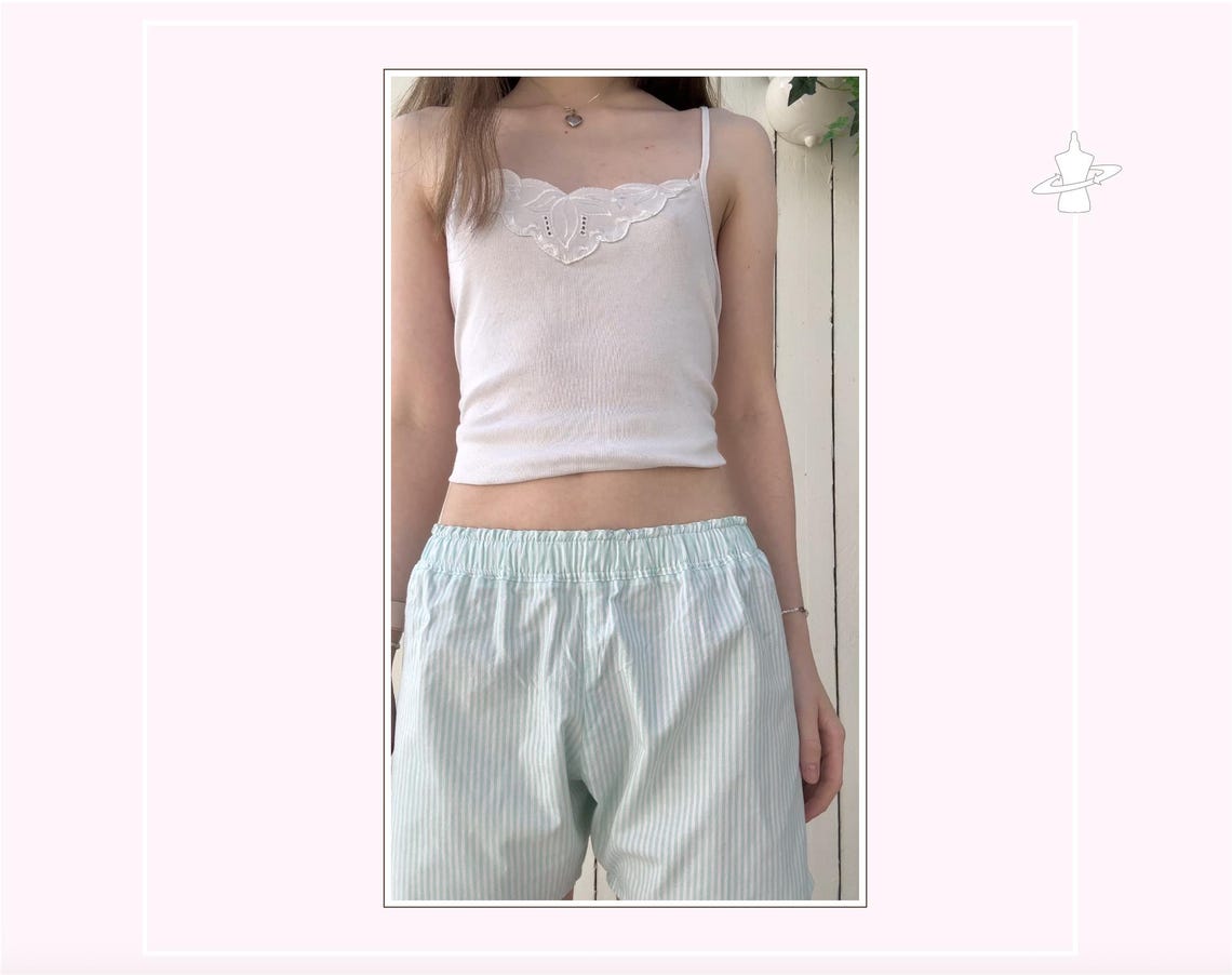 Augusta Scandi Summer Shorts Sewing Pattern / Beginner Friendly / Size ...