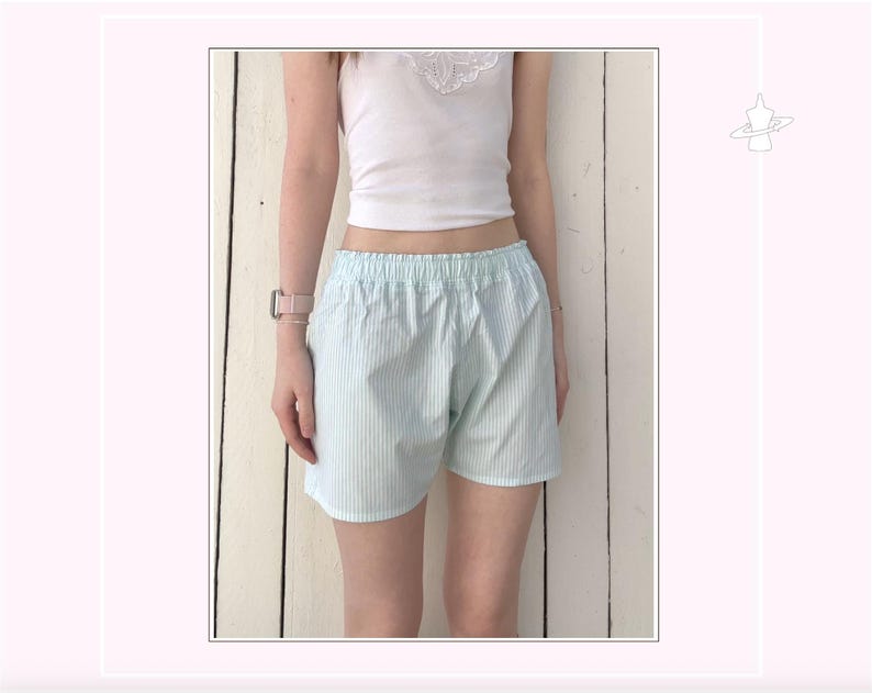 Augusta Scandi Summer Shorts Sewing Pattern / Beginner Friendly / Size ...