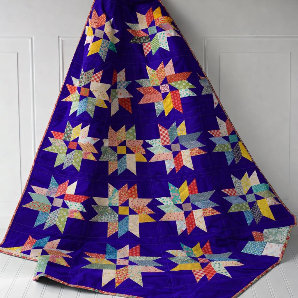 Crystal Dreams Quilt Pattern PDF | Star Quilt Pattern | Modern ...