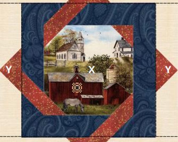 Country Flowers Digital PDF Quilt Pattern, Wall Hanging, Table Quilt ...