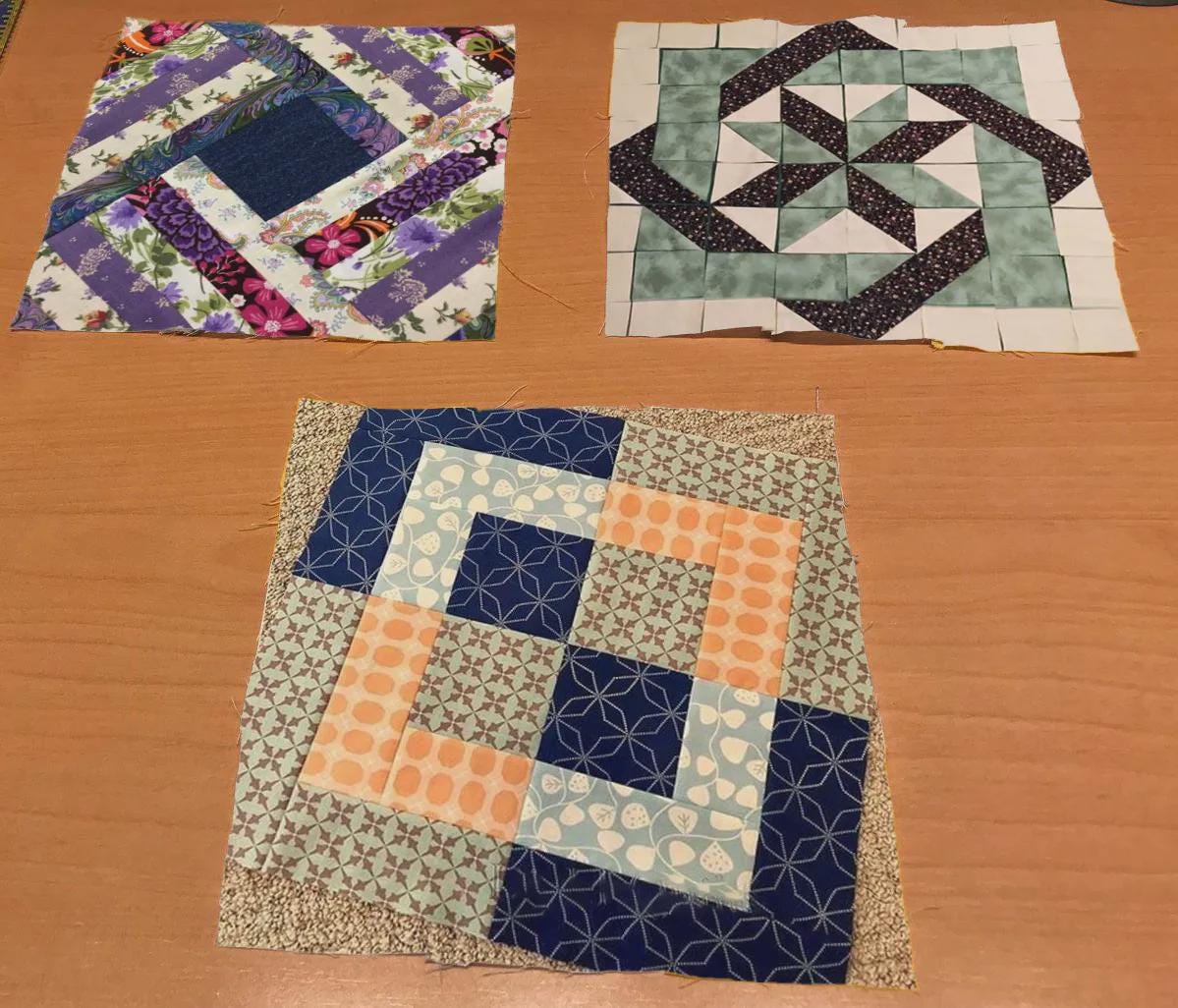 A Collection of 16 Creative Quilt Blocks - Etsy