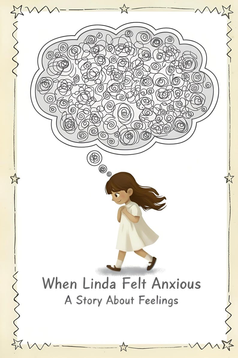 When Linda Felt Anxious | PDF | Printable Kids Book About Worry ...