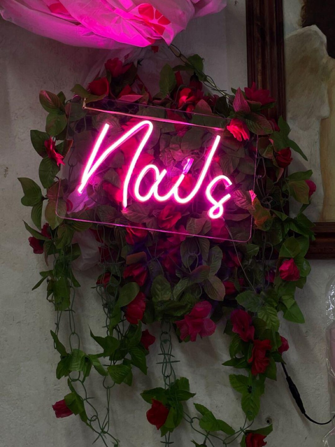 Custom Neon Nail Salon Sign – LED Beauty Bar Wall Light for Nail ...