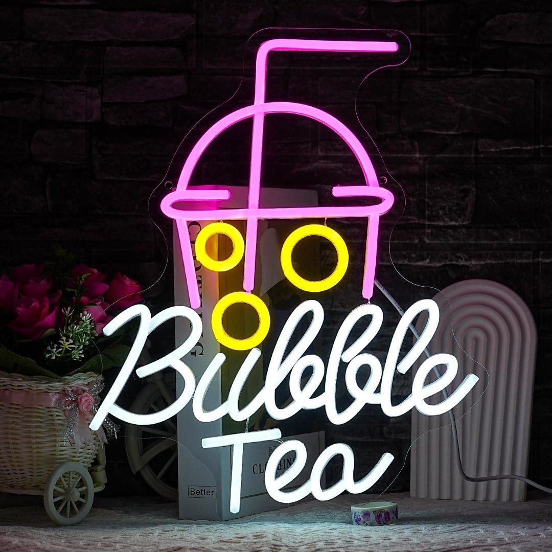Custom LED Neon Signage for Business, Personalized Neon Wall Logo Light ...