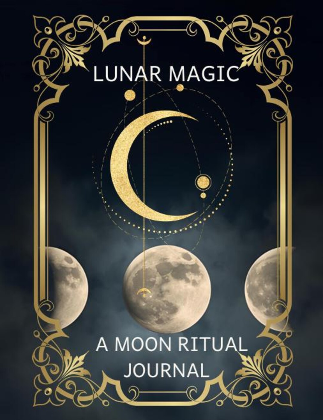 Moon Ritual Journal – Lunar Manifestation Workbook for New & Full Moon ...