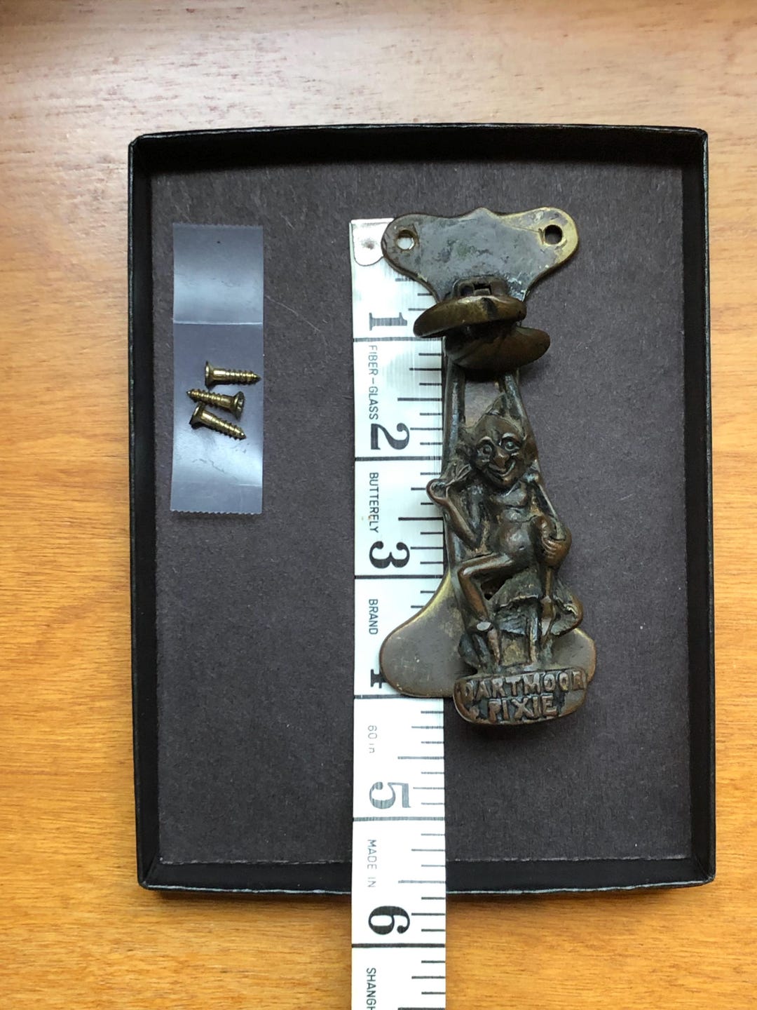 Dartmoor Pixie Brass Door Knocker Made in England Antique 4 Inches Tall ...