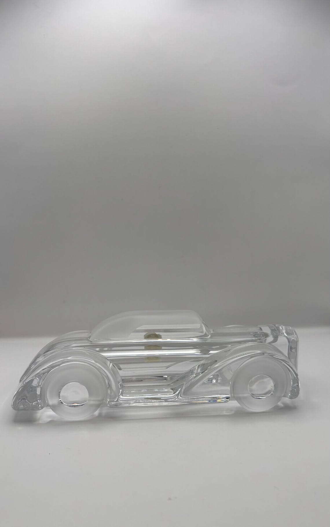 Vintage Sasaki Crystal 24% Leaded Car Paperweight Made in Japón - Etsy