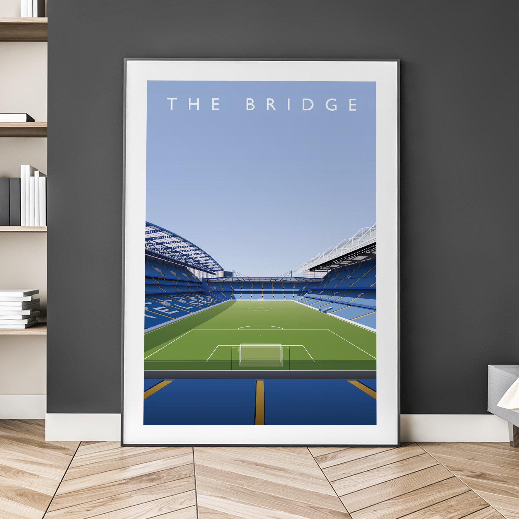 Chelsea Stamford Bridge Matthew Harding Stand Print - Etsy
