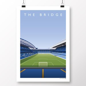 Chelsea Stamford Bridge Matthew Harding Stand Print - Etsy