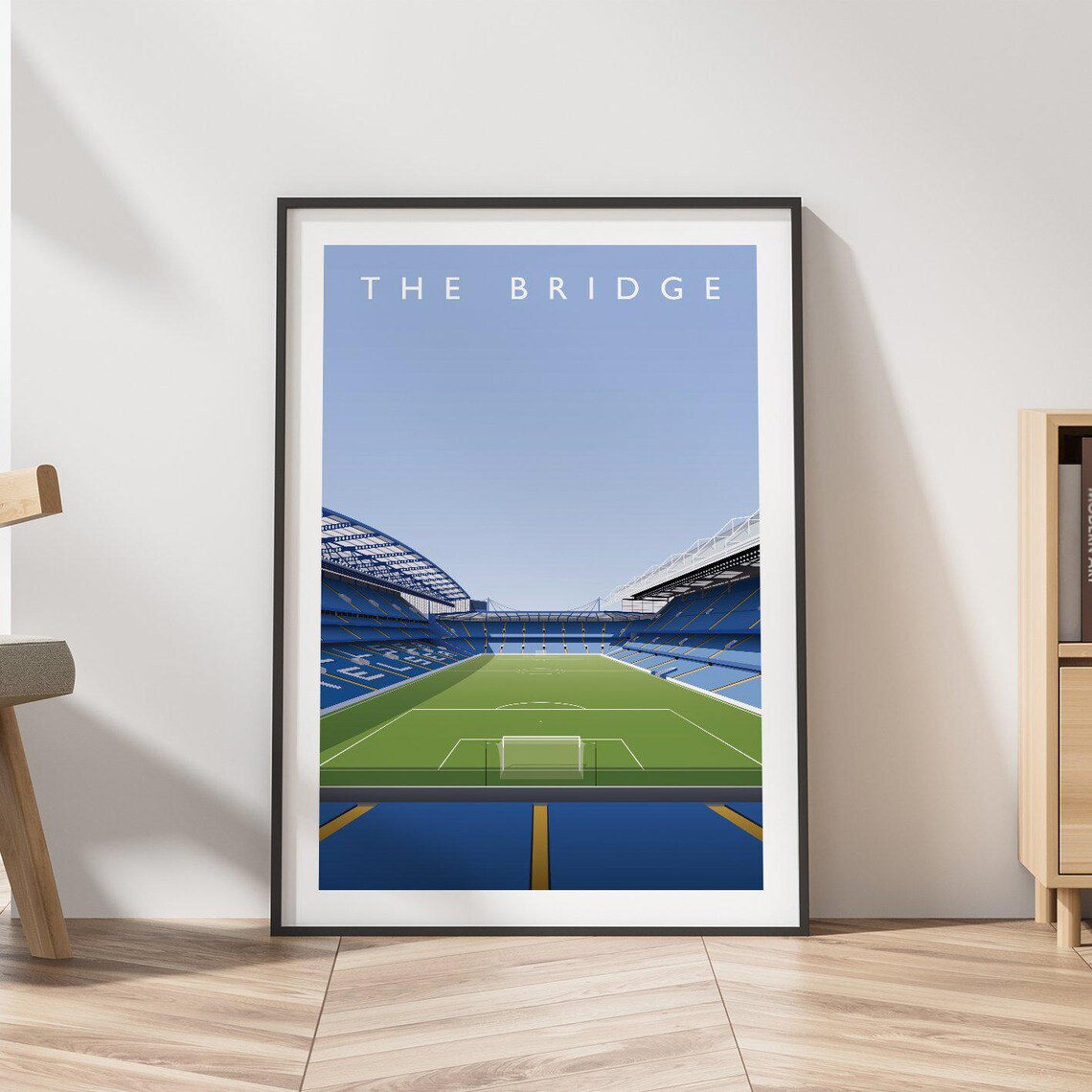 Chelsea Stamford Bridge Matthew Harding Stand Print - Etsy