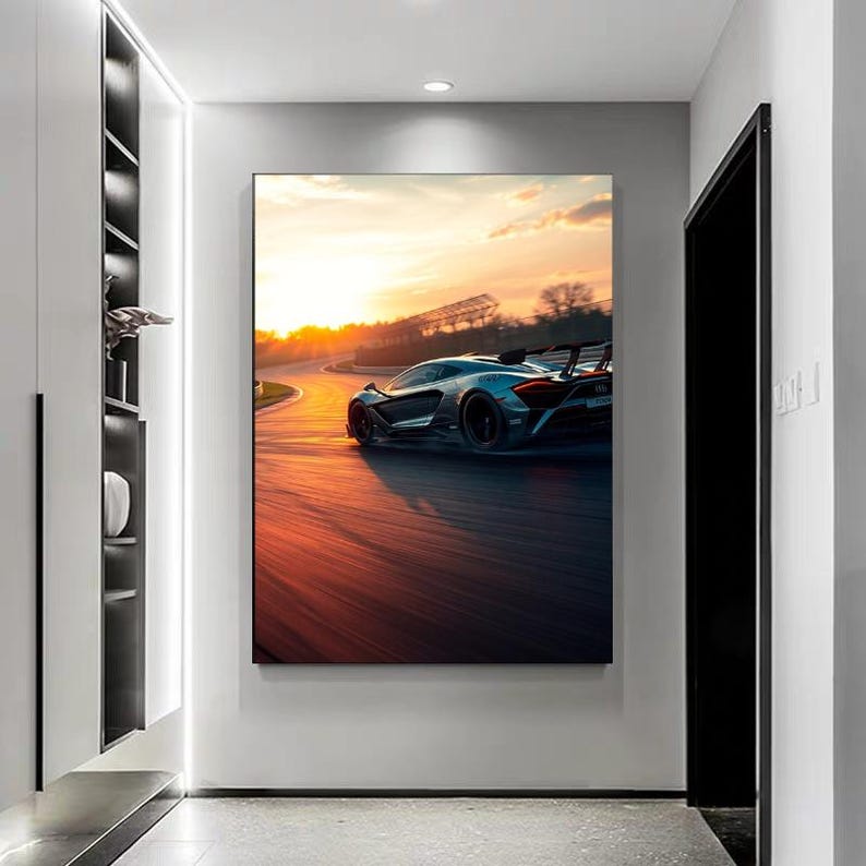 Printable Pack X4 Nürburgring Racing Car Poster – Supercar Wall Art ...