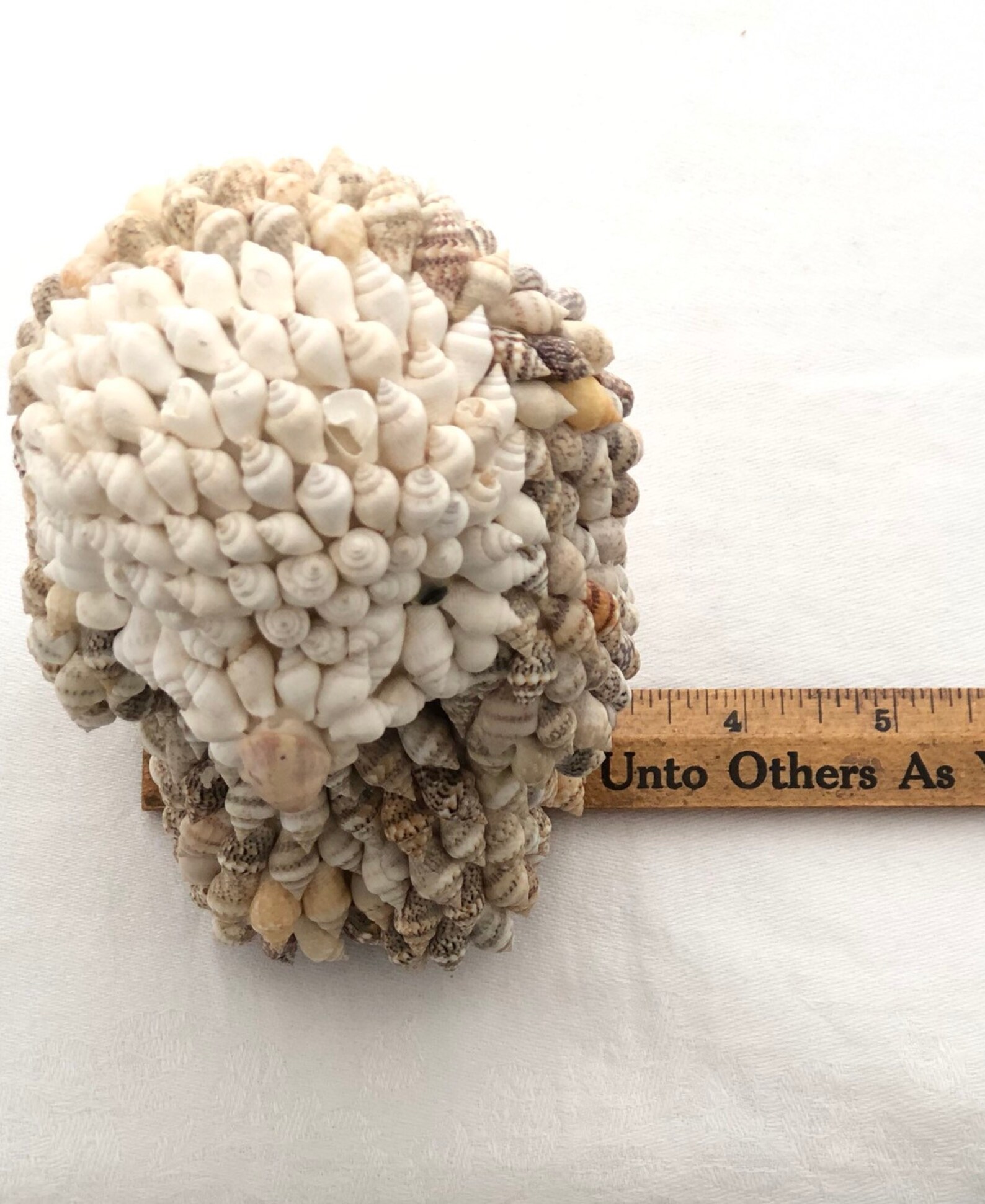 Vintage Seashell Puppy Dog Figurine Sculpture Shellcraft Folk | Etsy