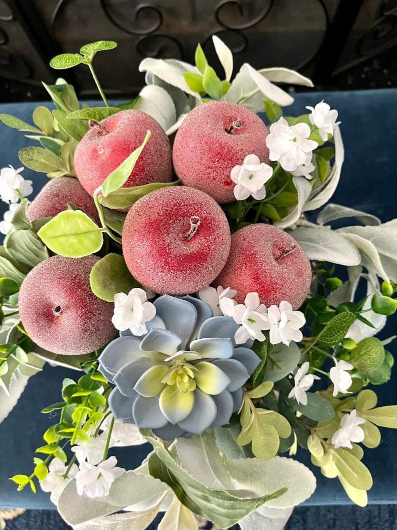 Apple Centerpiece-fall Fruit Arrangement-housewarming - Etsy