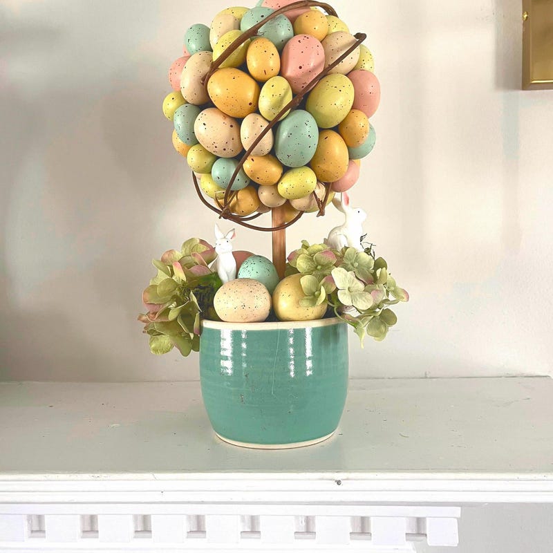 Easter Egg Topiary Tree - Etsy