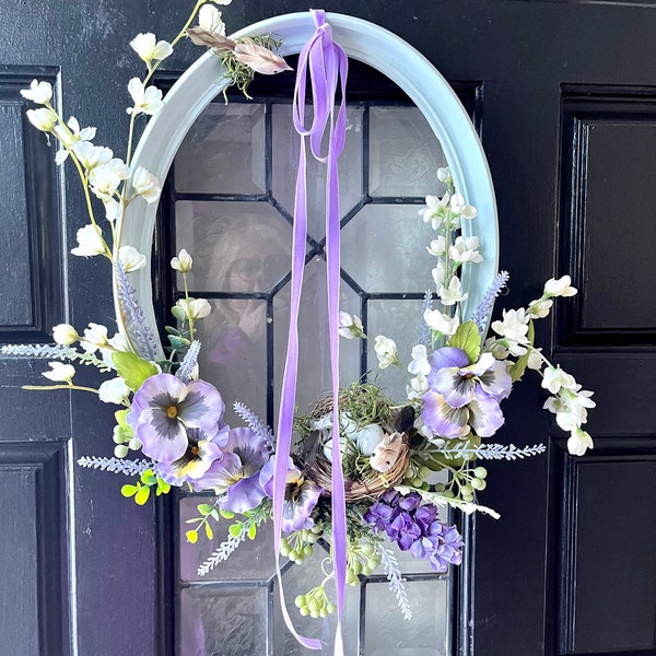 Picture Frame Wreaths - Etsy