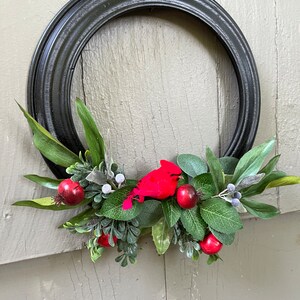 Cardinal Wall Frame, Cardinal Wreath-picture Frame Wreath-bird Nest ...