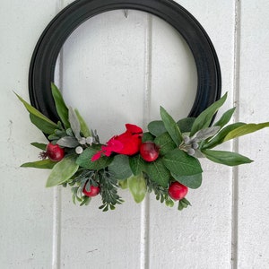 Cardinal Wall Frame, Cardinal Wreath-picture Frame Wreath-bird Nest ...