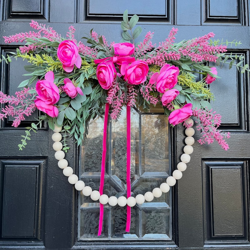 Modern Spring Wreath - Etsy