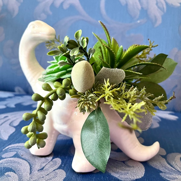 Dinosaur Planter - Etsy