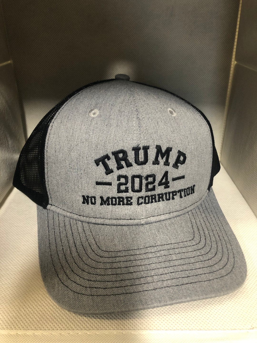 Trump 2024 No More CORRUPTION Hat FREE SHIPPING - Etsy