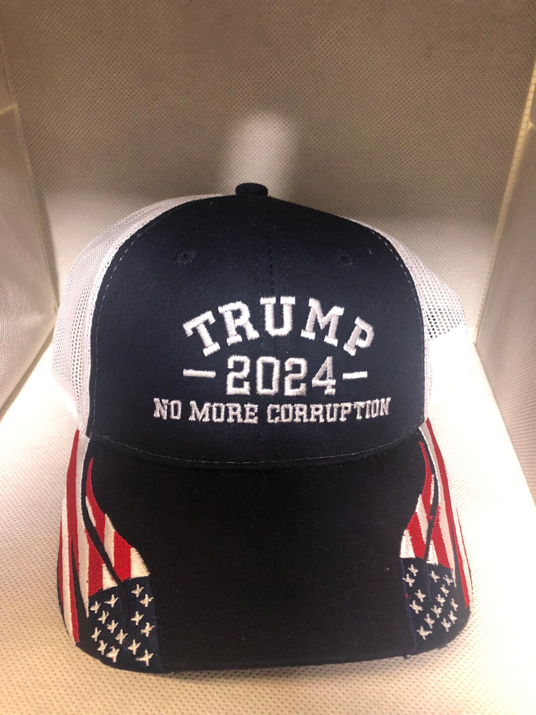 Trump 2024 No More Corruption Hat FREE SHIPPING - Etsy
