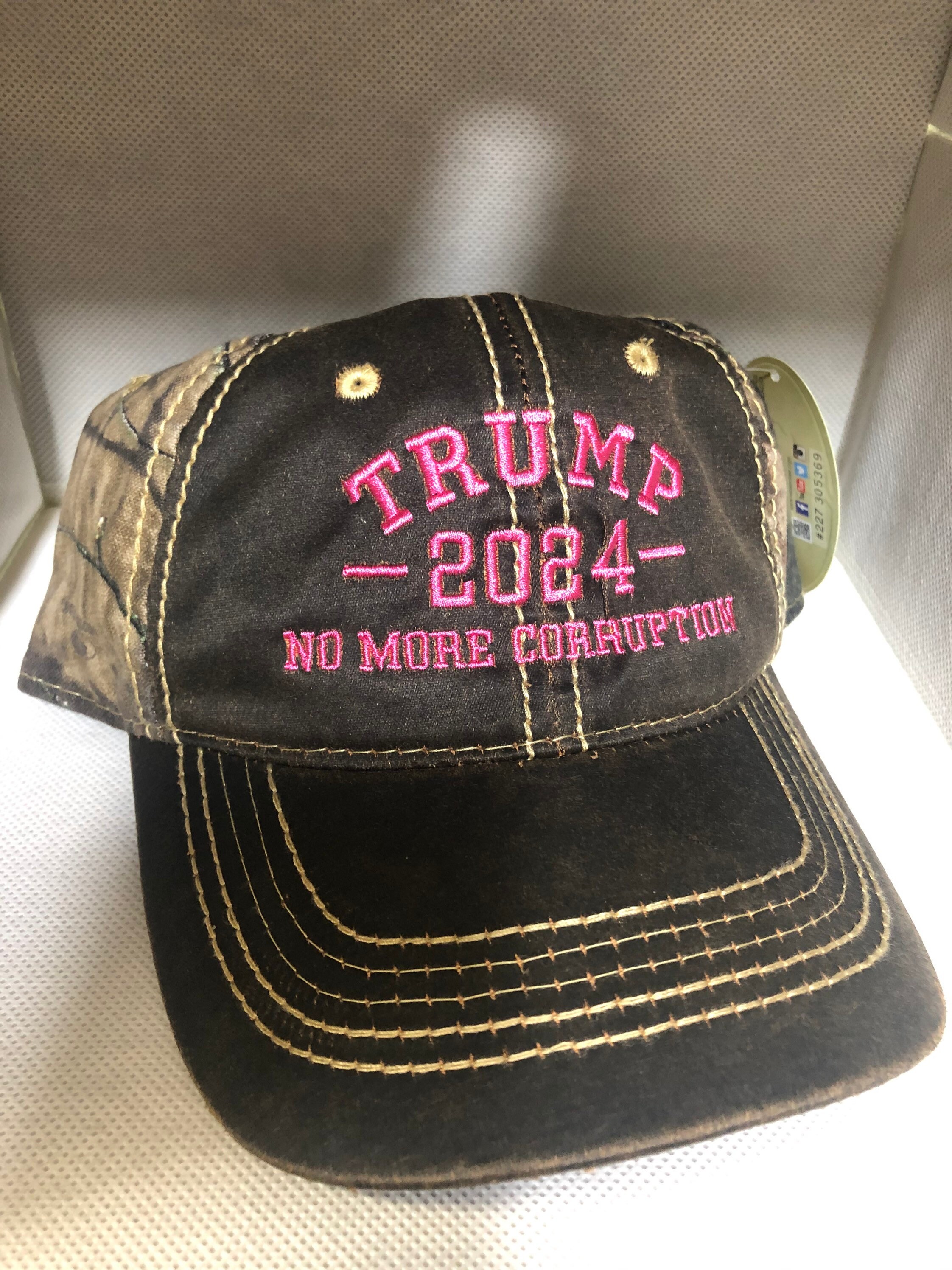 Trump 2024 NO MORE CORRUPTION Hat Free Shipping - Etsy