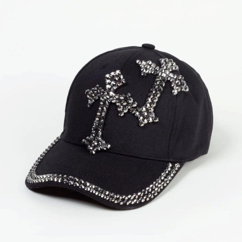 Bling Cross Hat - Etsy