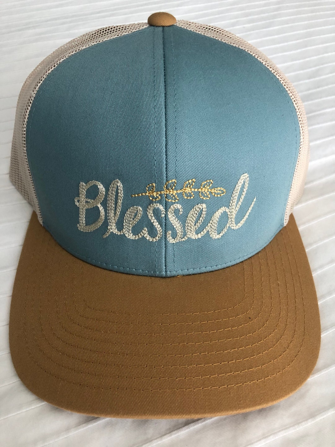 Blessed Hat Embroidered With FREE SHIPPING - Etsy