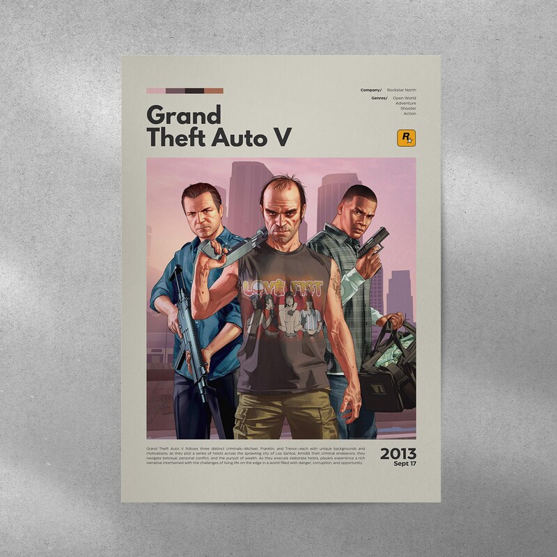 Gta V Posters - Etsy
