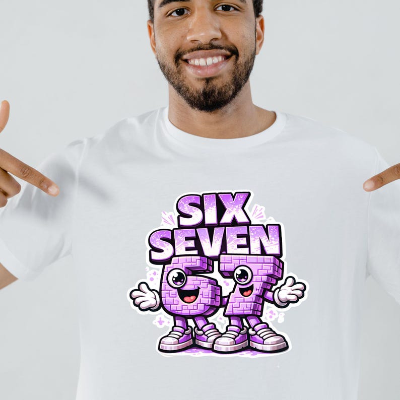 Steal a Brainrot 67 Bundle | Six Seven Meme Shirt Design | Trendy 67 ...