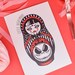 80s Rocket Lolly Tattoo Glitter Sticker - Etsy