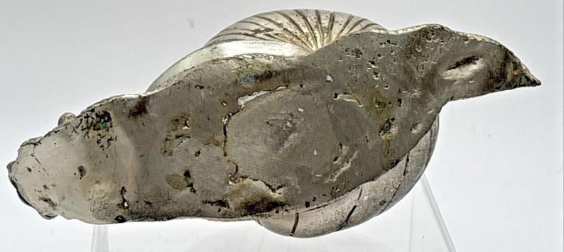 Vintage Pewter? Large Snail Paperweight Metal Highly Detailed Heavy - Etsy