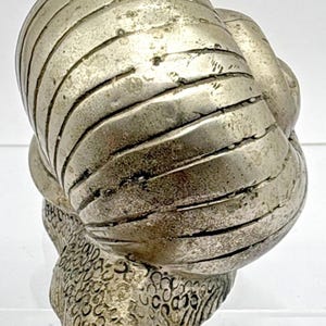 Vintage Pewter? Large Snail Paperweight Metal Highly Detailed Heavy - Etsy