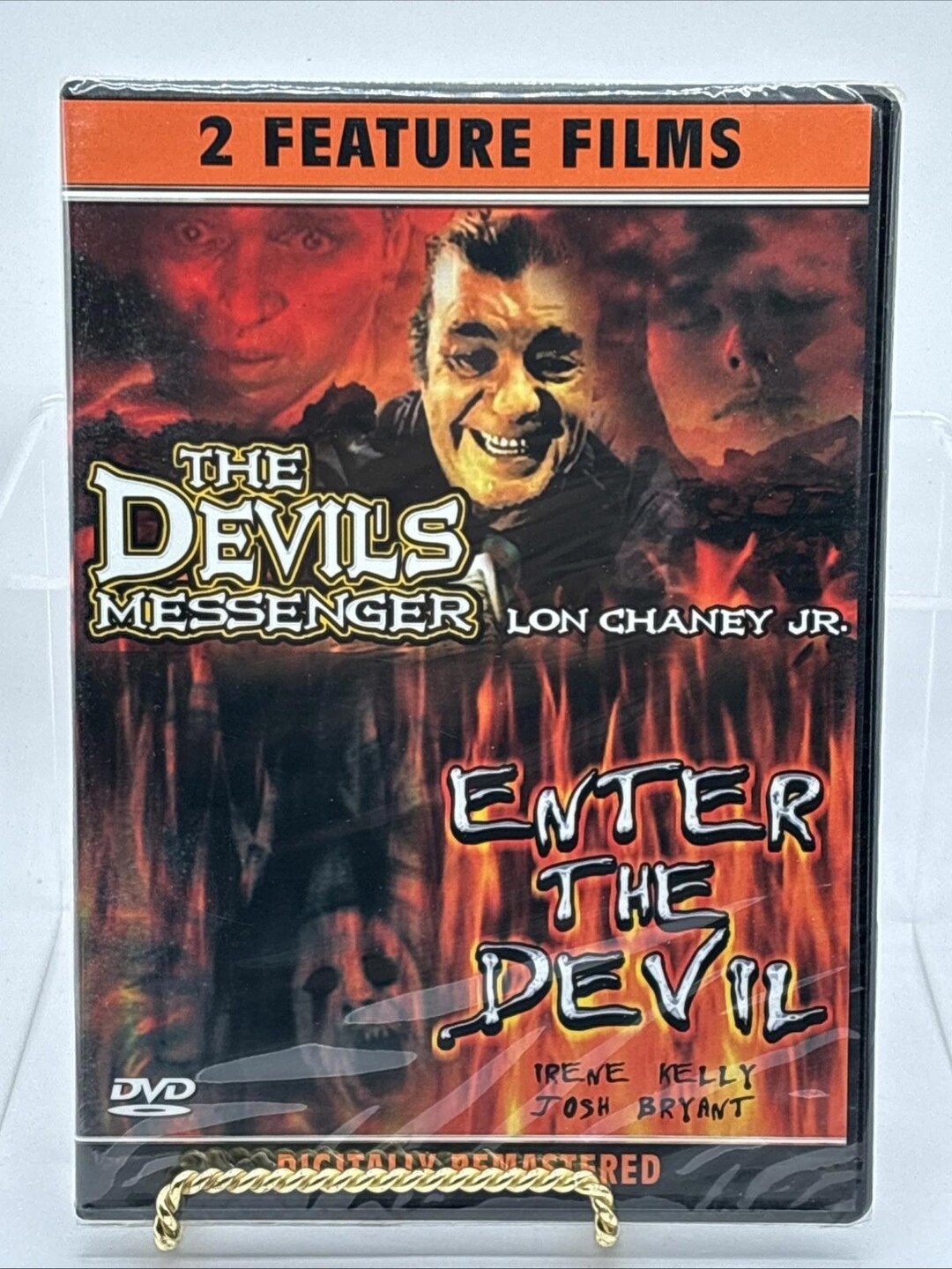 Horror Movie Double Feature DVD SEALED Devil's Messenger Enter the ...