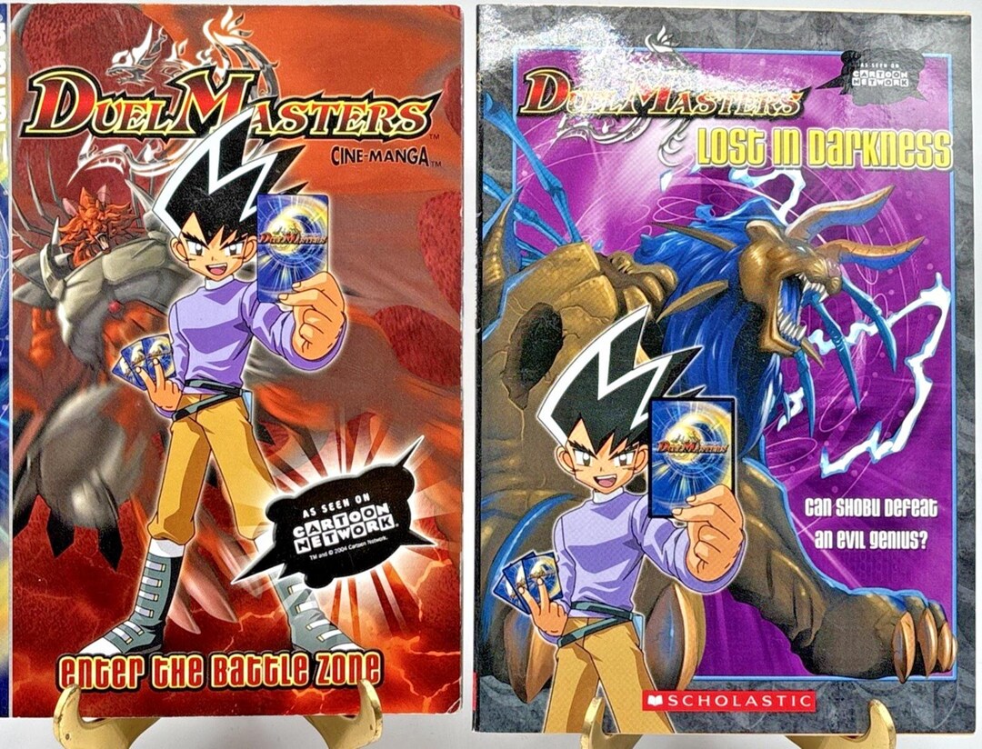 2004 Dual Masters Cine-manga Book Lot of 2 Enterthe Battle Zone Lost in ...