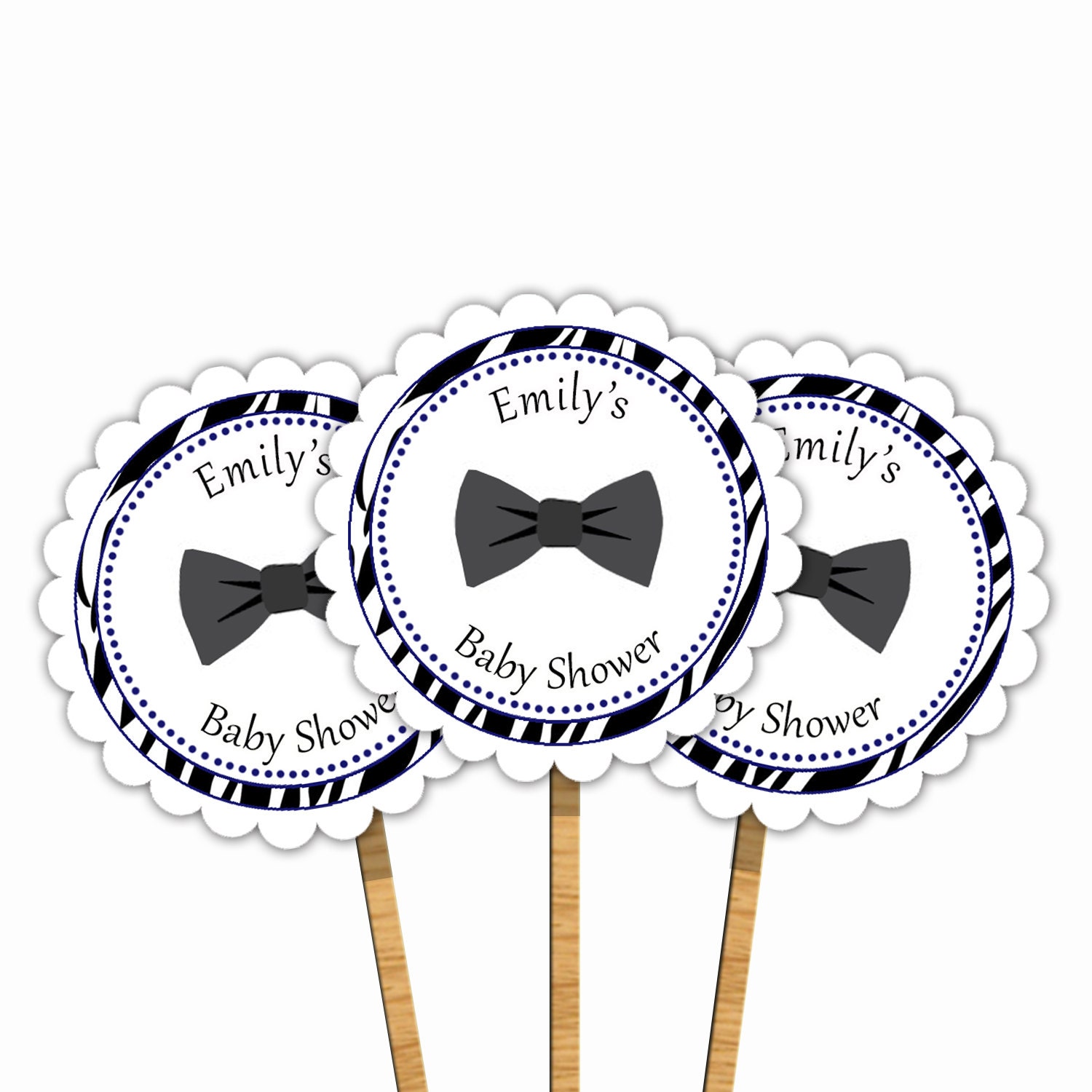 Printable Cupcake Topper Design DIY Digital File Matching | Etsy